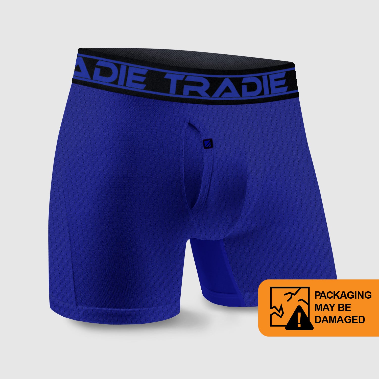No Bounce Mesh Tech Mid Boxer Brief - Blast Off | TRADIE